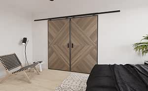 Amazon.com: Hover Door Maglev Barn Door | Levitation System | Silent ...