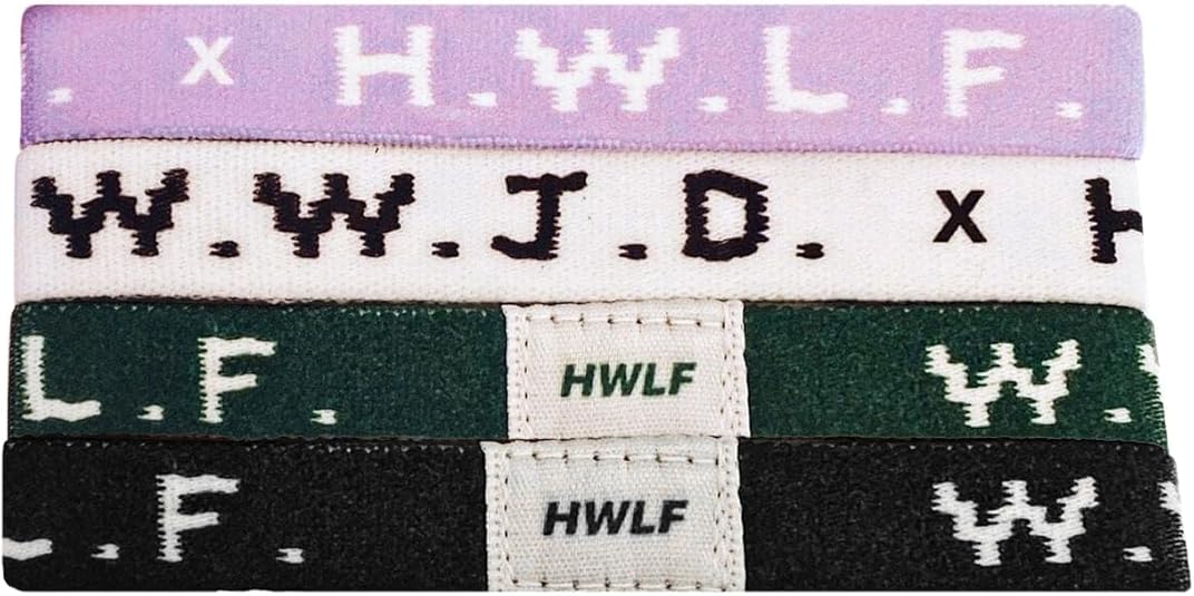 Amazon.com: He would Love First WWJD HWLF Bracelets Faith 4-Pack x What ...
