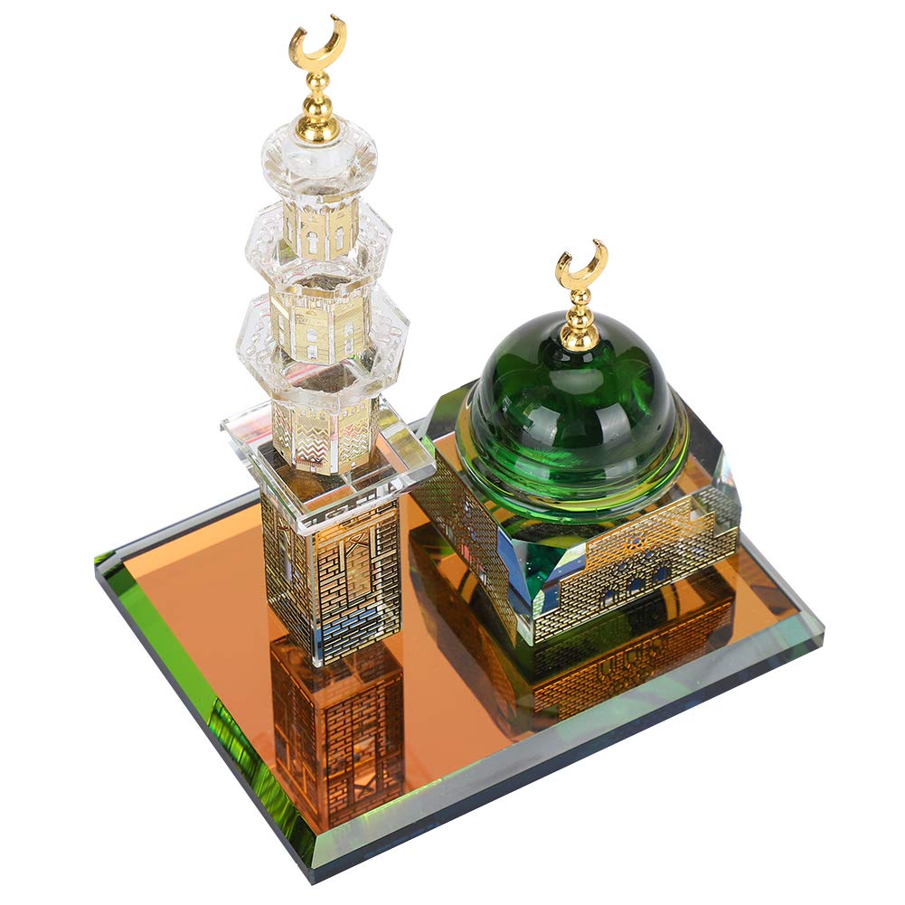 Buy Pssopp Crystal Collectible Figurines Muslim Kaaba Model Kaaba ...