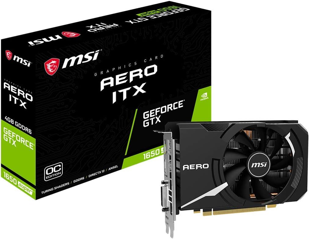 Amazon.com: MSI Gaming GeForce GTX 1650 Super 128-Bit HDMI/DP/DVI 4GB ...