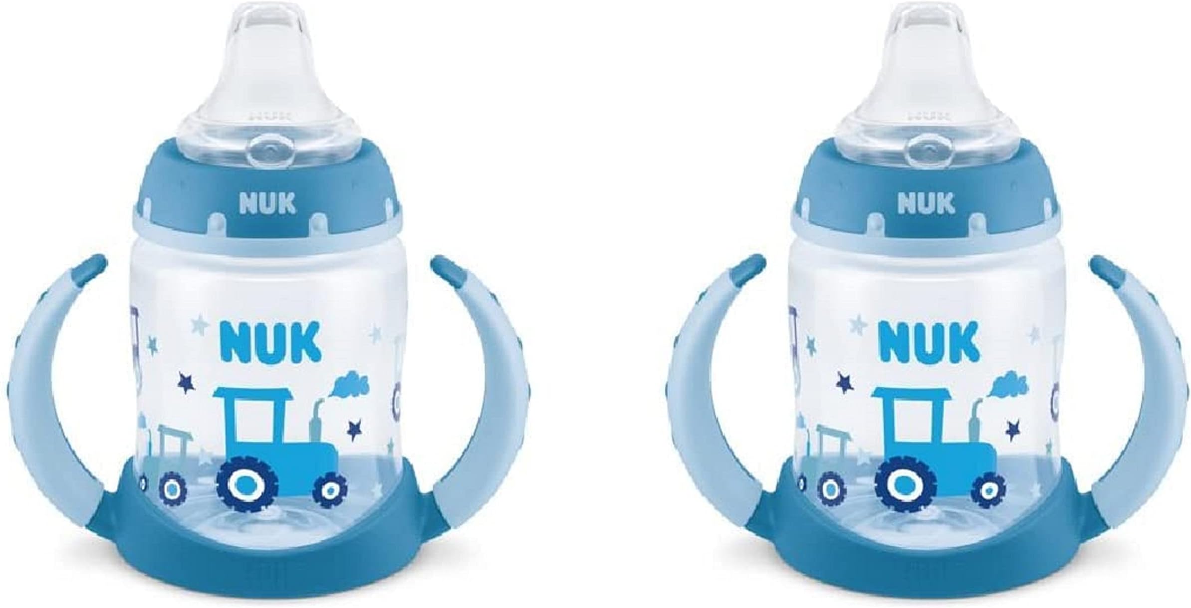 Amazon.com : NUK Learner Cup Sea Creatures -Boys,5-Ounce (2 Count) : Baby