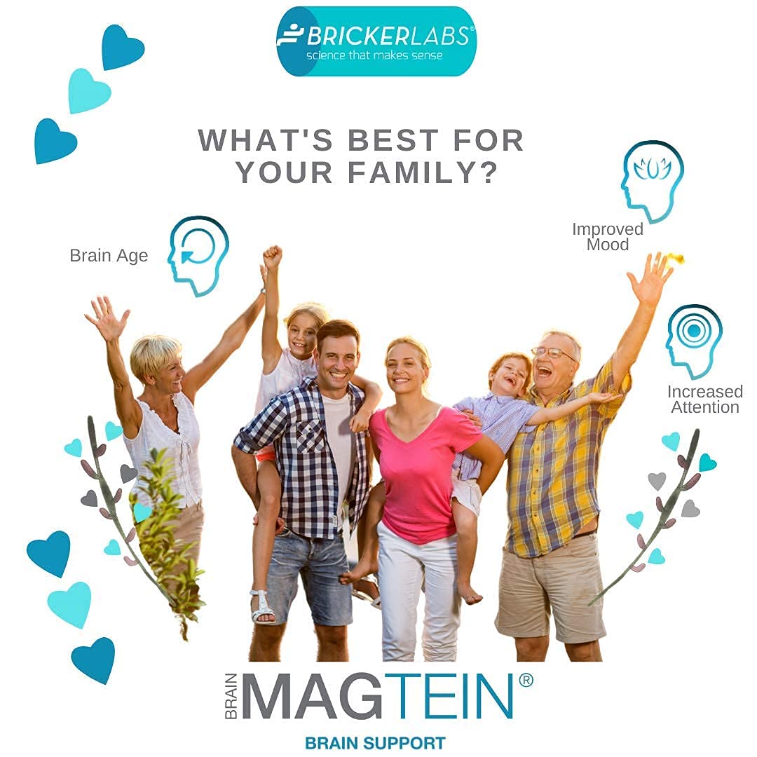 Buy Bricker Labs MAGTEIN Magnesium L Threonate, Magnesium Supplement ...