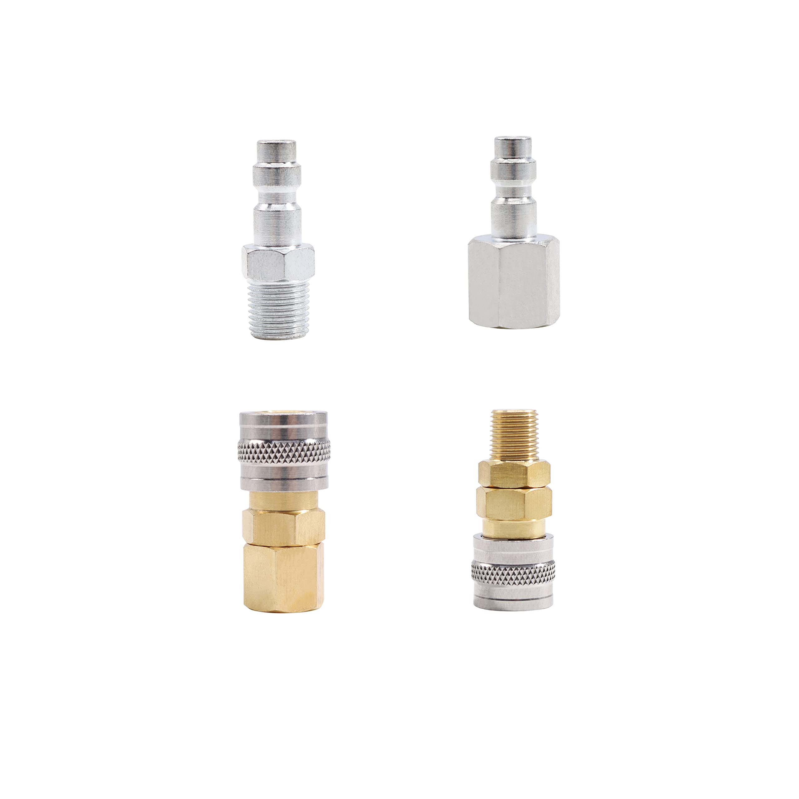 Sanoolir Fill Nipple Male & Female Set?Stainless steel Quick-Disconnect ...