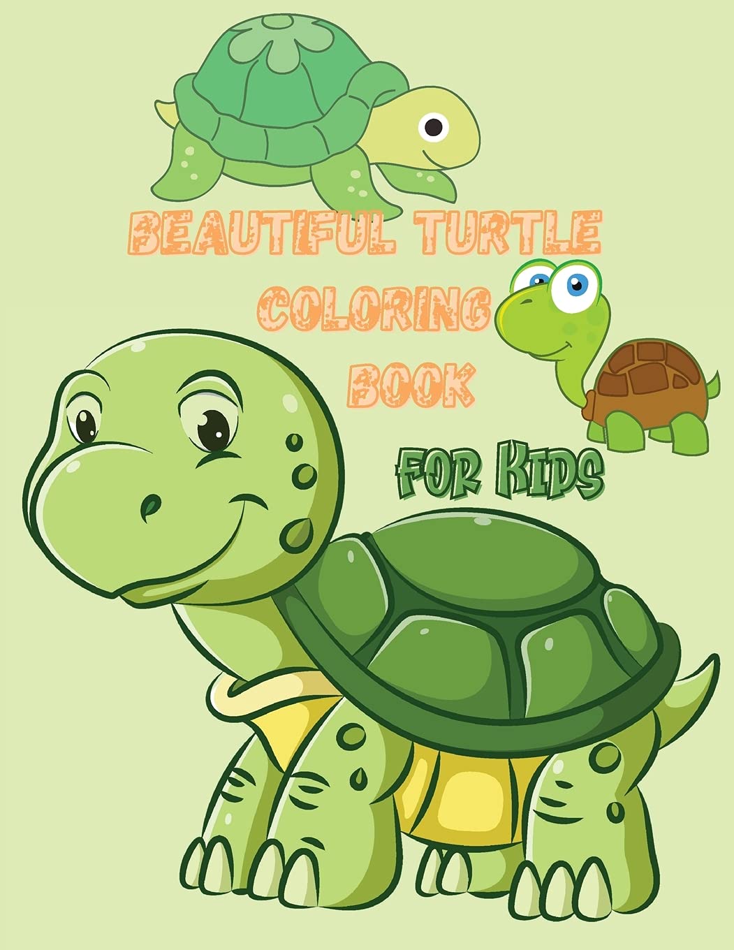 Cartoon Turtle Coloring Pages For Kids