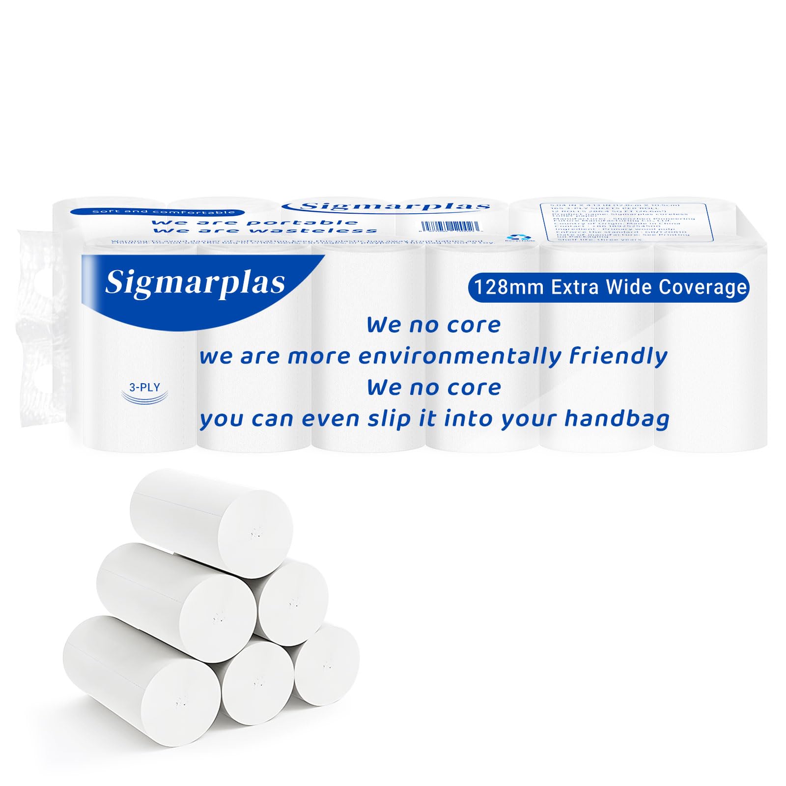 Amazon.com: Travel Toilet Paper, RV Toilet Paper Quick Dissolve 3 Ply ...