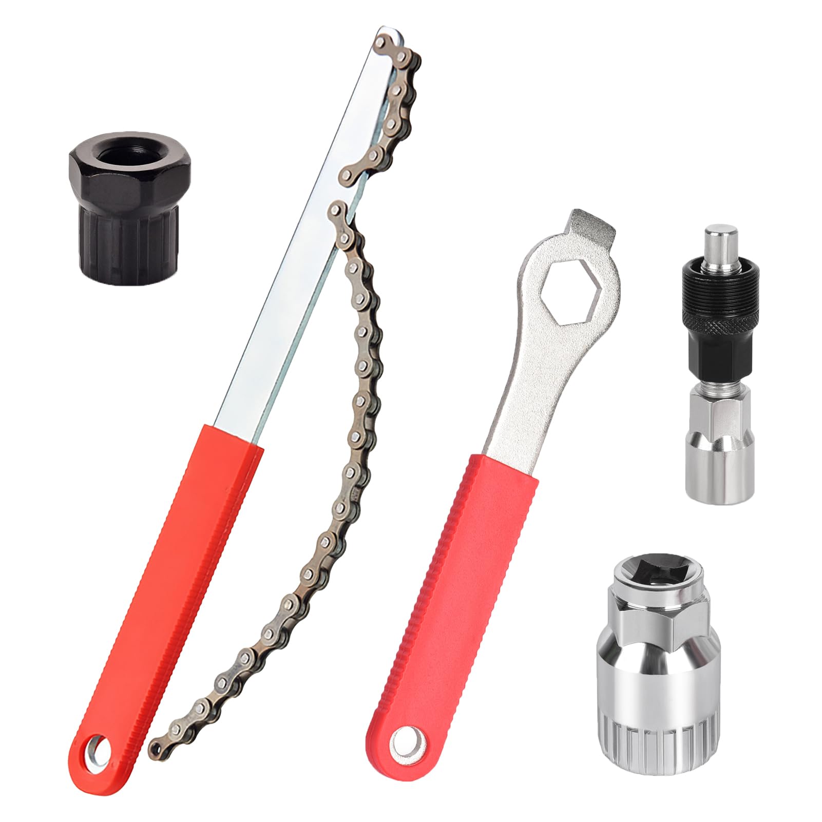 Amazon.com : COTOUXKER Bike Cassette Removal Tool and Bike Crank ...