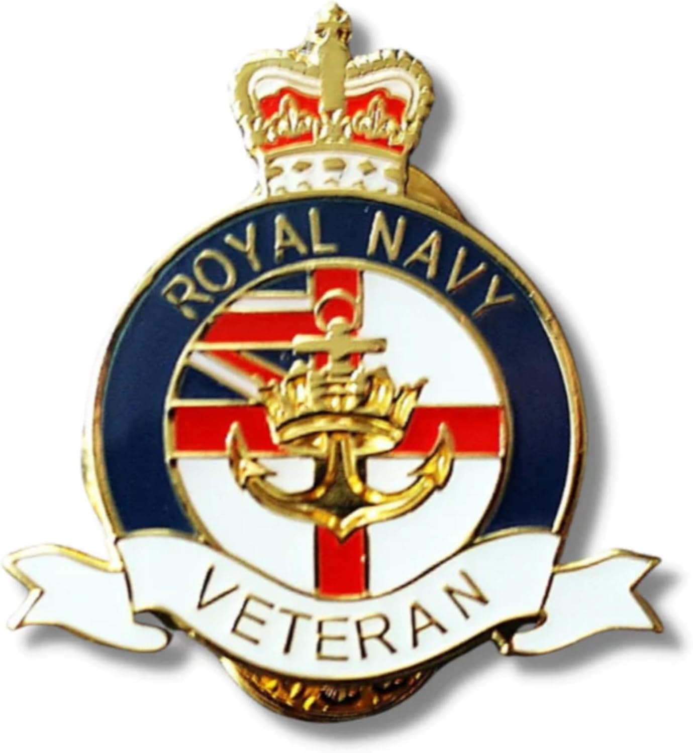 Royal Navy Veteran Lapel Pin Badge - UK Seller : Amazon.co.uk: Fashion