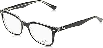 Amazon.com: Ray-Ban RX5285 Square Prescription Eyeglass Frames ...