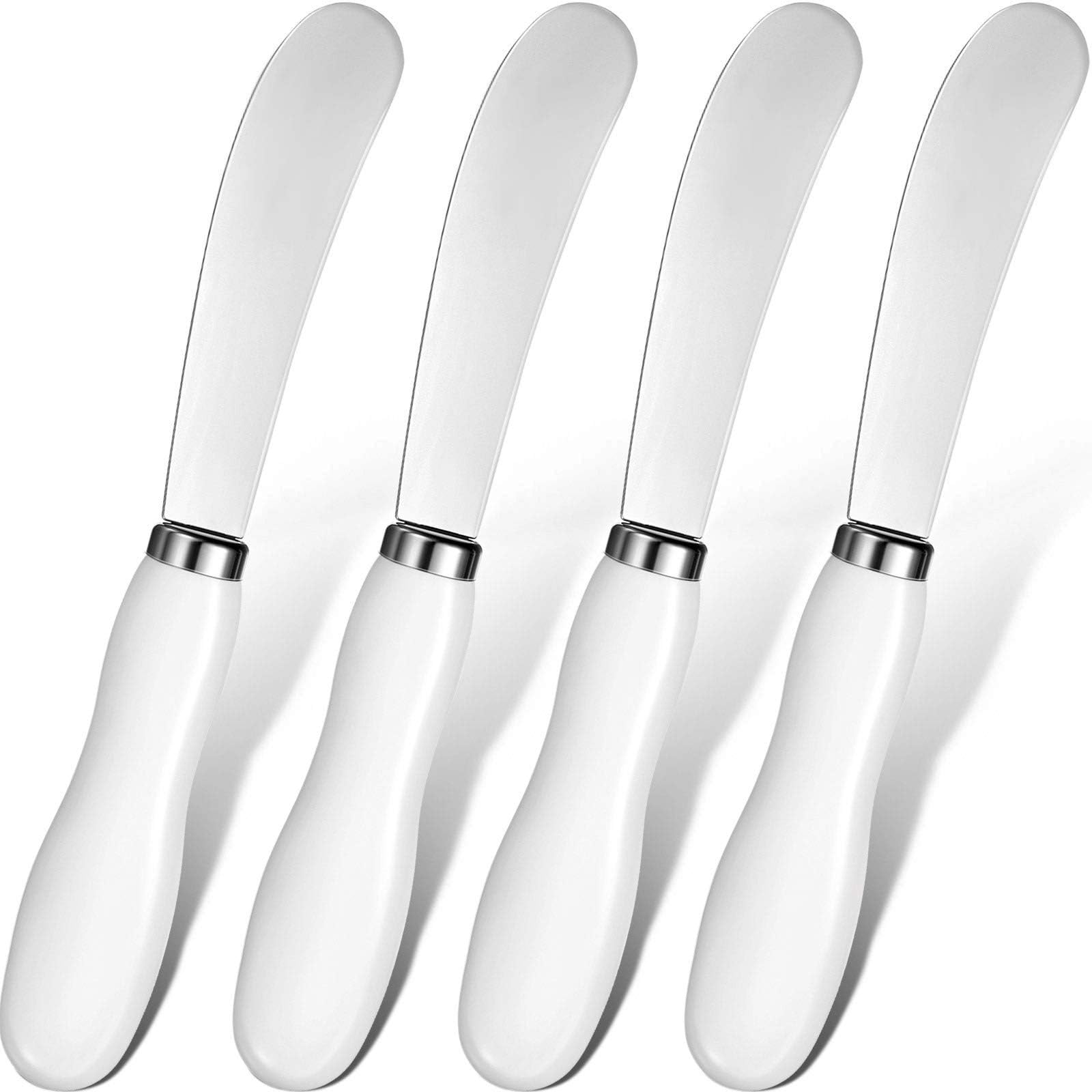 Amazon.com: FIVOENDAR 6 Pieces Cheese Spreader Set, Stainless Steel ...