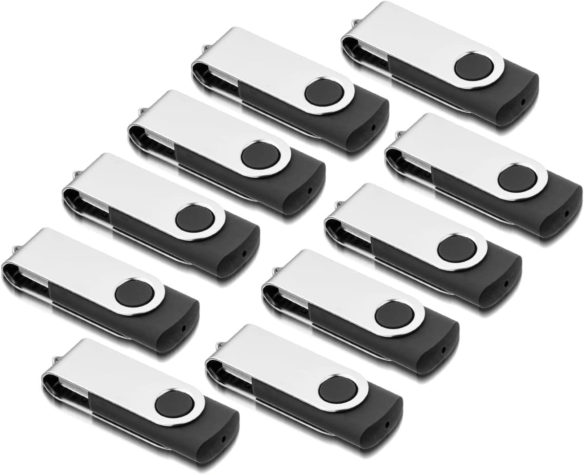 USB Sticks 8GB 10 Stück, AreTop USB 2.0 8GB 10 Stück 360 Grad USB Stick ...