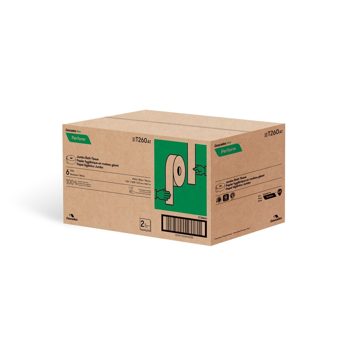 Amazon.com: CASCADES TISSUE GROUP Cascadesproperform Bathtissue 3 ...