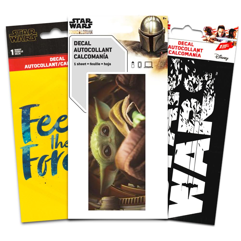 Snapklik.com : STAR WARS Star Wars Decals Set - 3 Premium Decals For Laptop