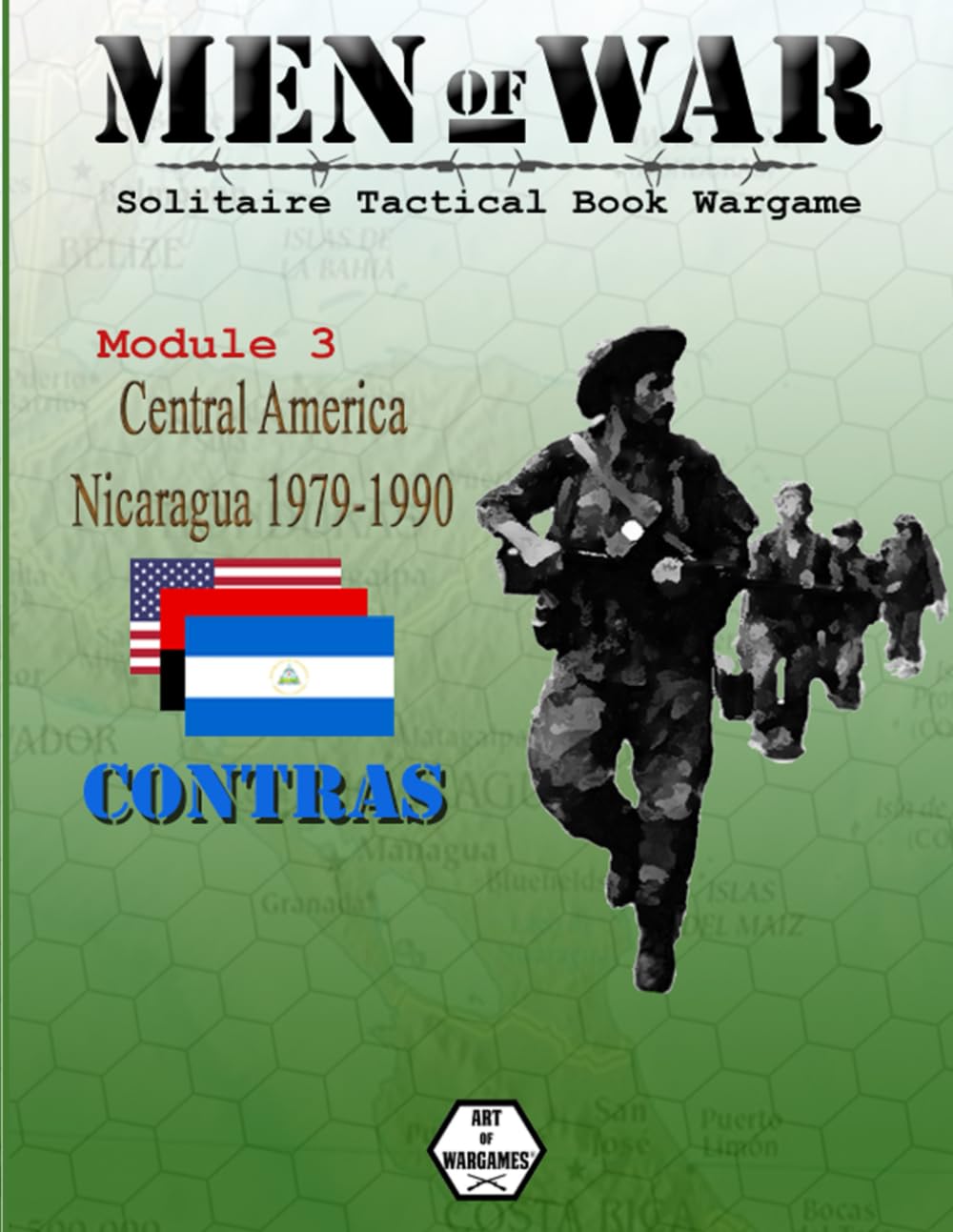 Men of War: Central America - CONTRAS: Solitaire Tactical Book Wargame ...