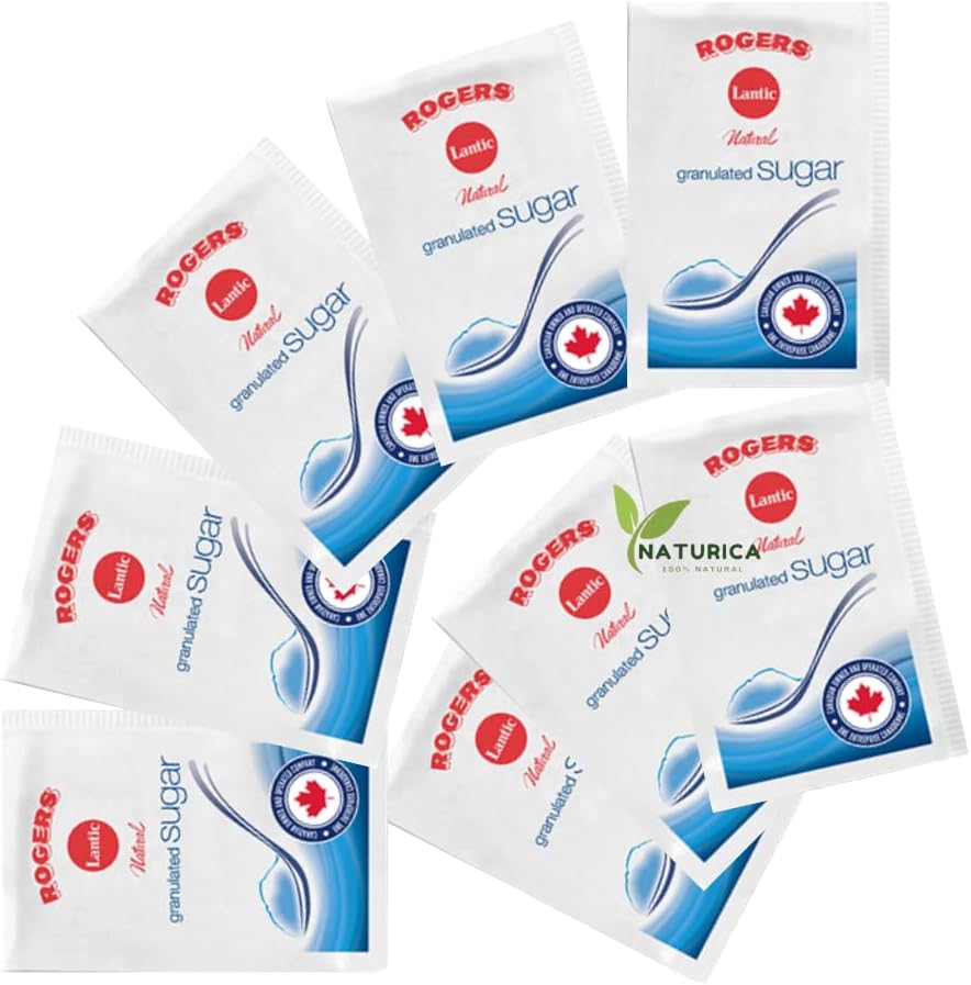 Rogers Sugar Packs - 100 Count White Granulated Packs comes in a BOX ...