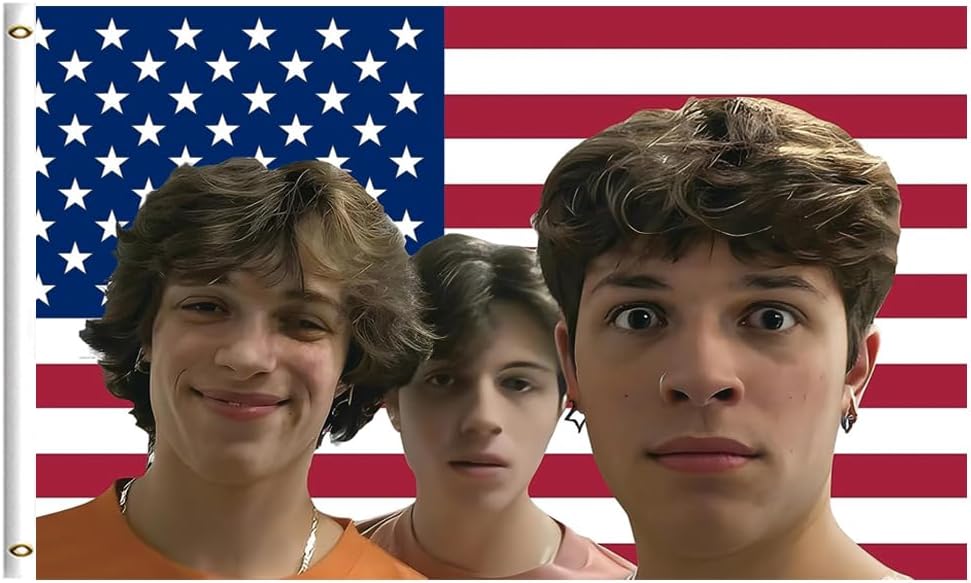 Amazon.com: DHAYAXI Sturniolo Triplets USA flag Chris Sturniolo Iconic ...