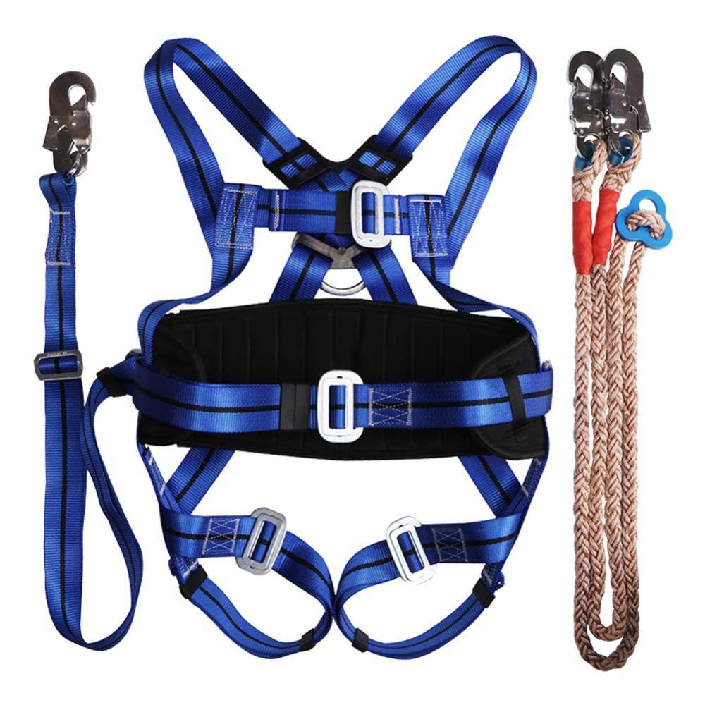 Poiuyt Seat Belt Climbing Harness 3d Ring Safety Harness Industrial ...