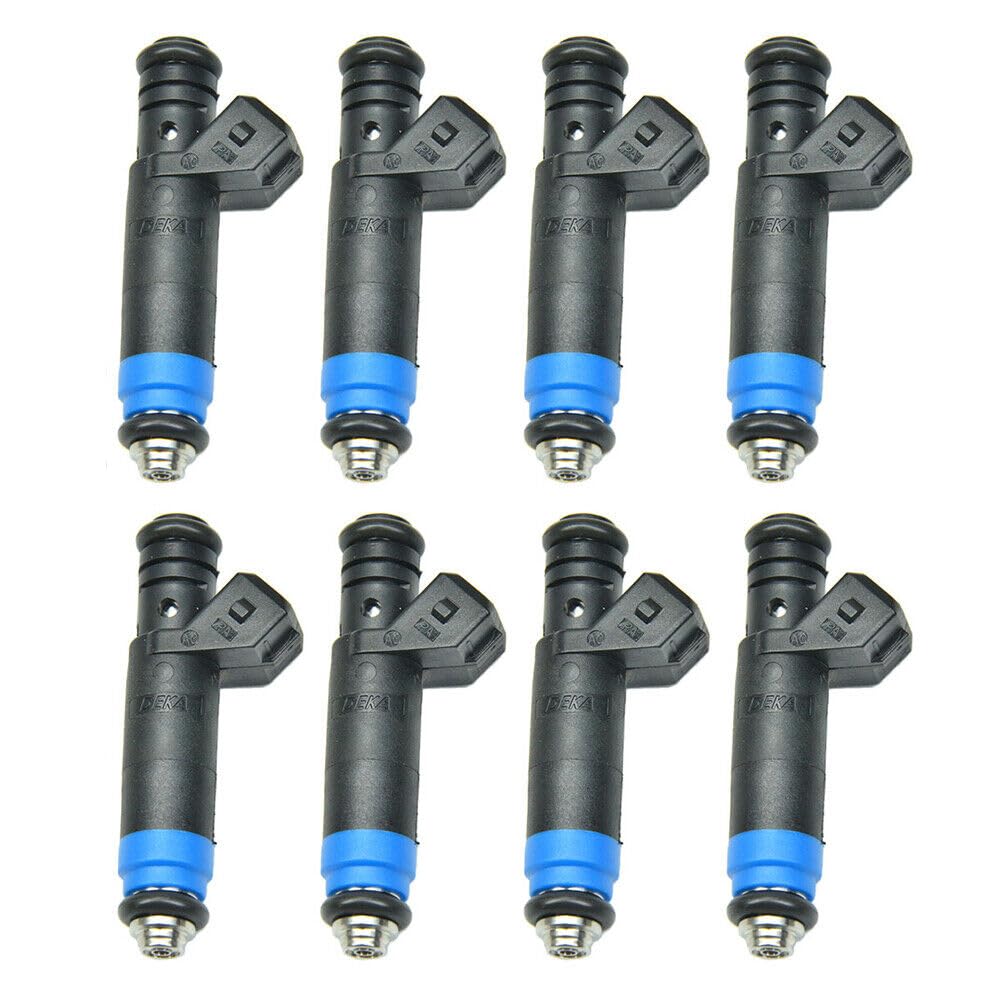 Buy JUST OILfor 8Pcs High Impedance Fuel Injectors EV1 for Siemens Deka ...
