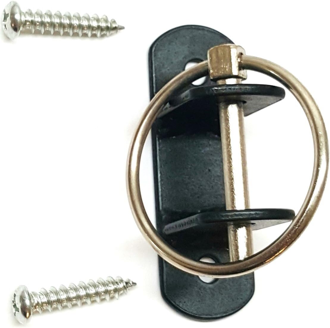 Amazon.com: Hill Saddlery (2 Pack) Horse Stall Water/Feed Bucket Hanger ...