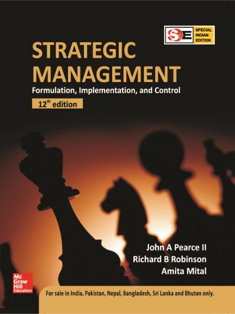 Buy Strategic Management: Formulation, Implementation and Control Book ...