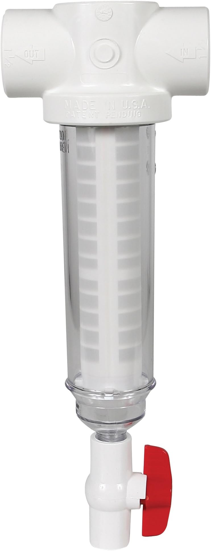 Amazon.com: Rusco / Vu-Flow 2 Inch 24 Mesh PVC Slip Fit 100 GPM Spin ...