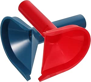 Amazon.com: VILLFUL 2-Piece Coin Packing Funnel Coin Holder Plastic ...