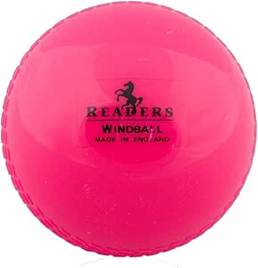 Readers Windball Training Cricket Ball - Men - Pink - 1 Ball : Amazon ...