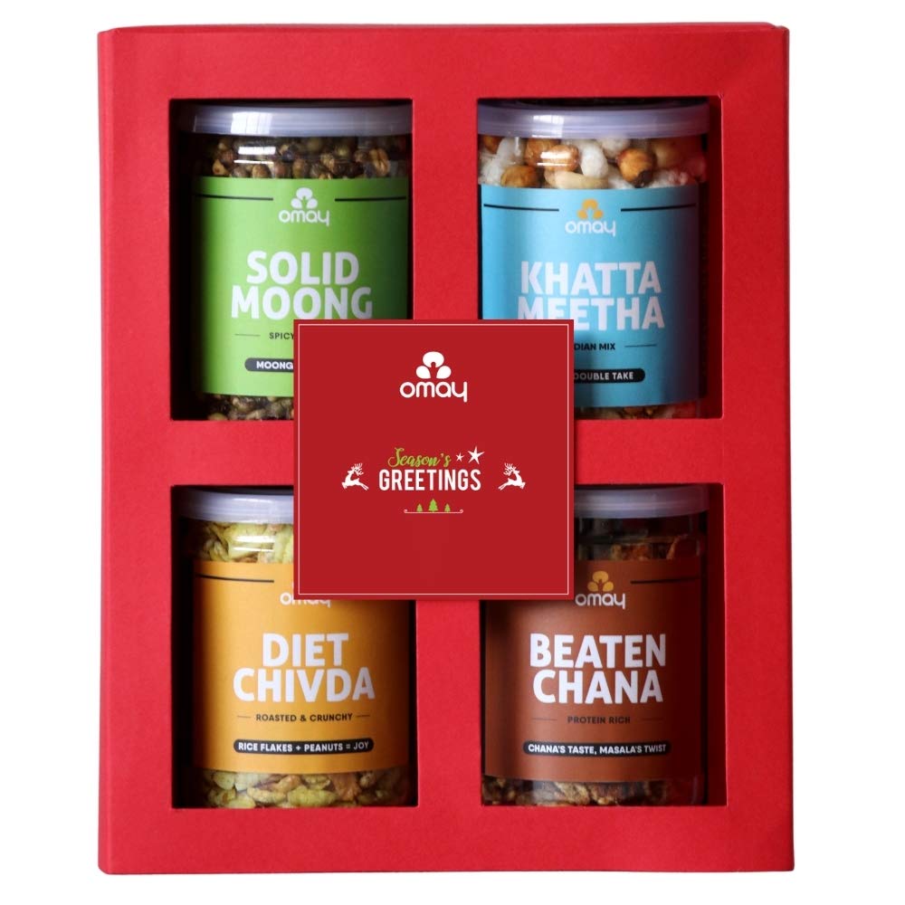 Omay Foods Crunchy Treats Gift Box I All Occasion Gift Hamper I ...