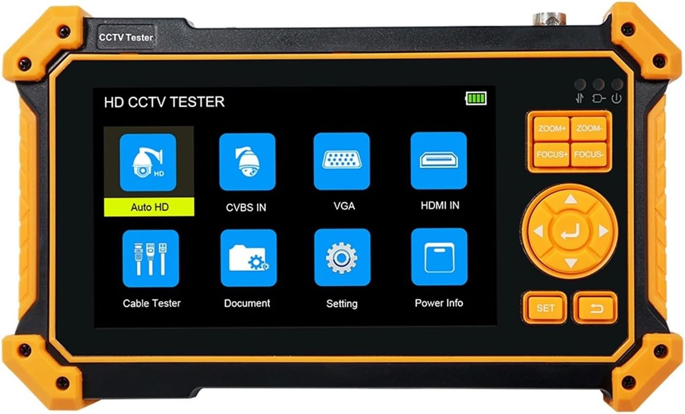 5inch CCTV Tester 8MP SDI AHD CVI TVI Video Surveillance Camera Monitor ...