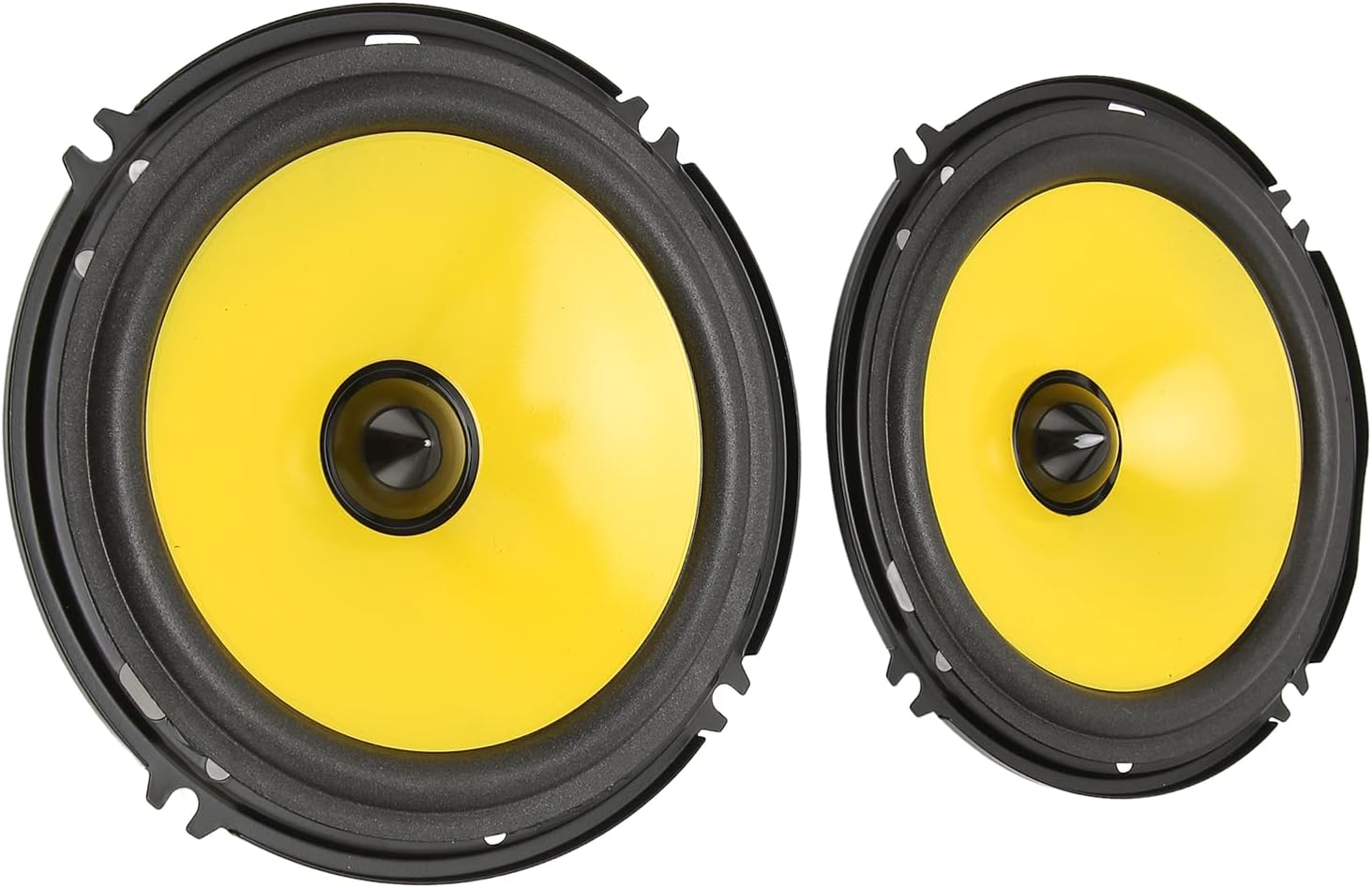 Amazon.com: Dilwe 2pcs 6 Inch 600 Watt 2 Way 4 Ohm Coaxial Car Speakers ...