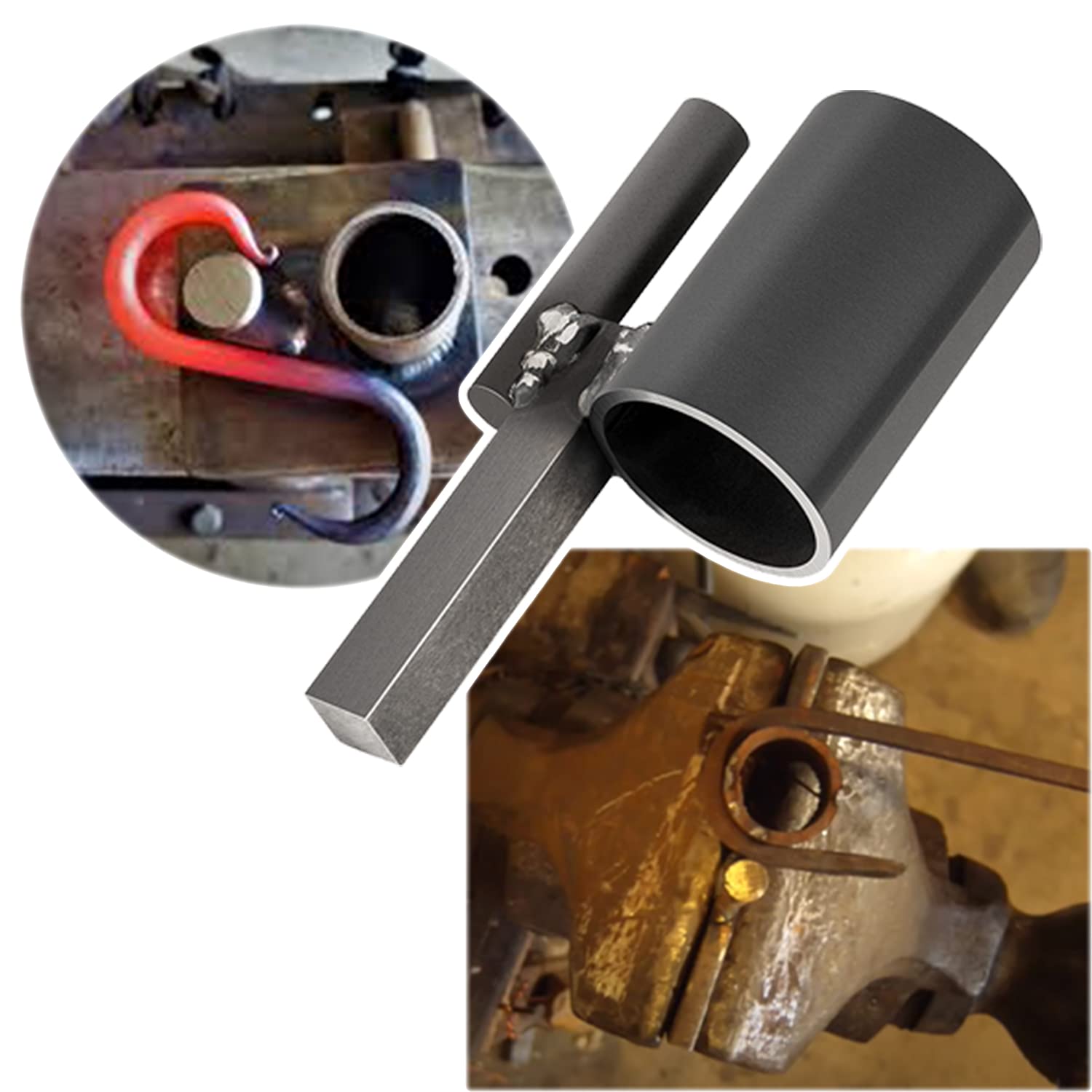 Buy Bonbo 3/4 Inch Blacksmith Hardy Anvil Tool Hardy Turning Bending ...