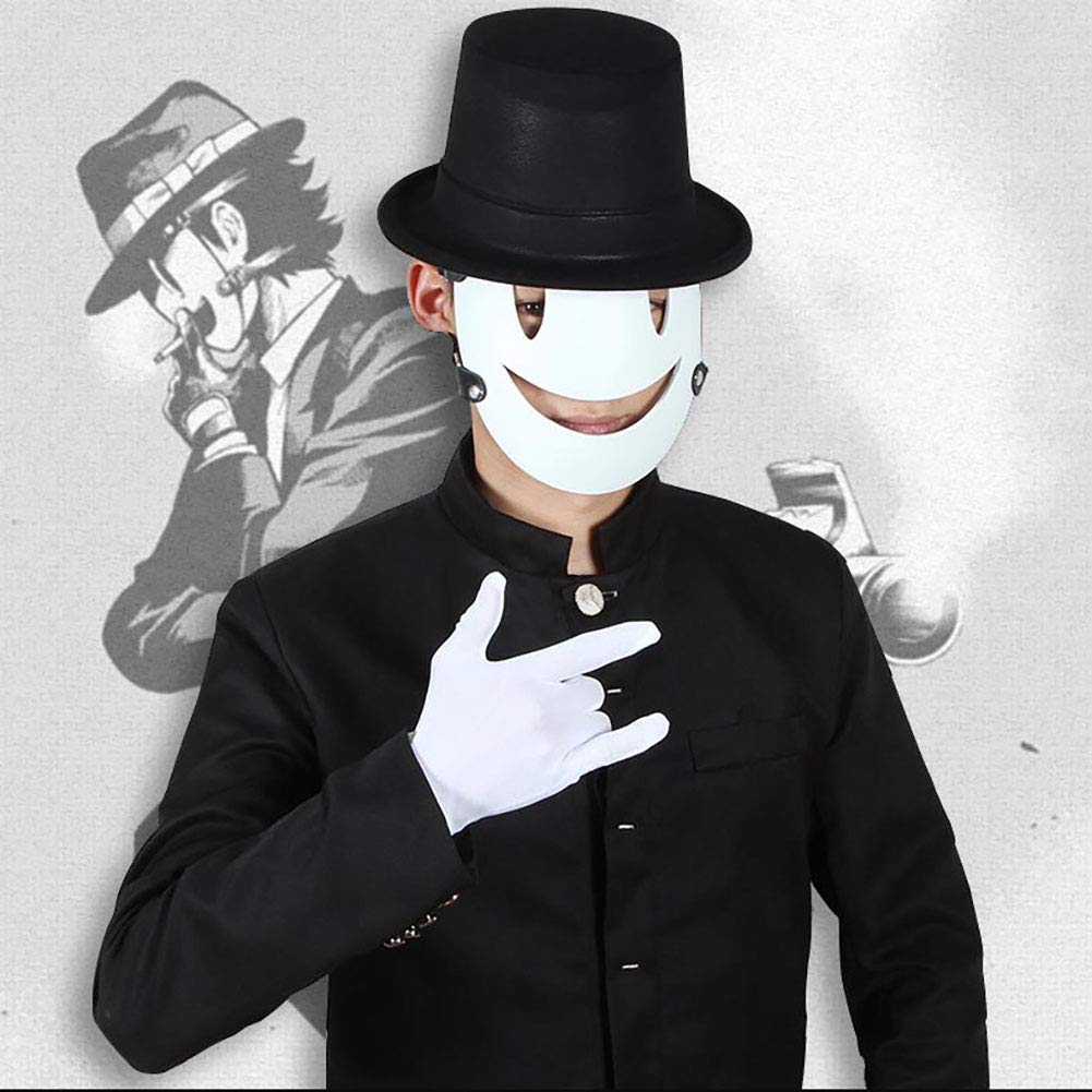 High-Rise Invasion Cosplay Mask Sniper Mask Tenkuu Shinpan Mask White ...