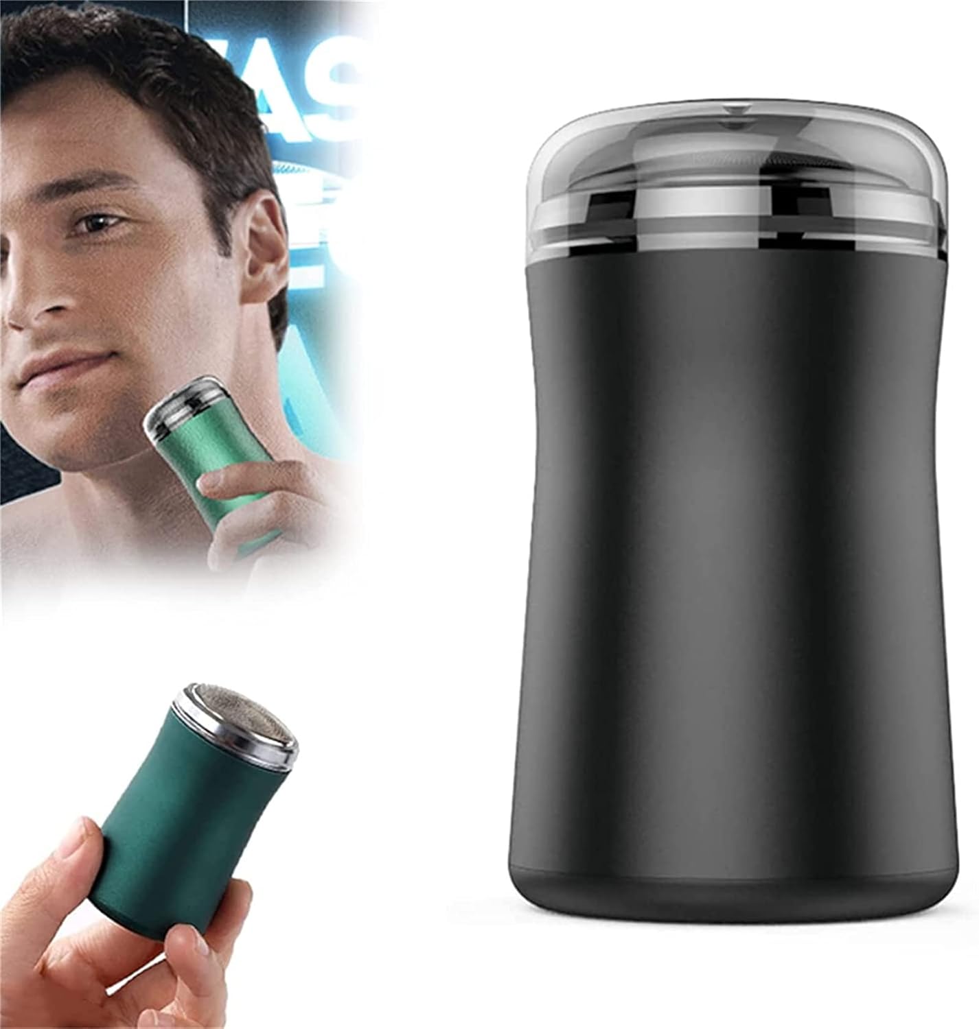 Mini-Shave Portable Electric Shaver, Travel Portable Electric Razor ...