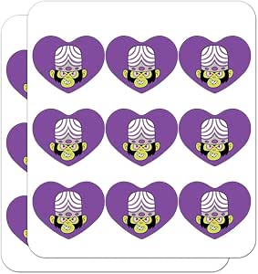 Amazon.com: Powerpuff Girls Mojo JoJo Head Heart Shaped Planner ...