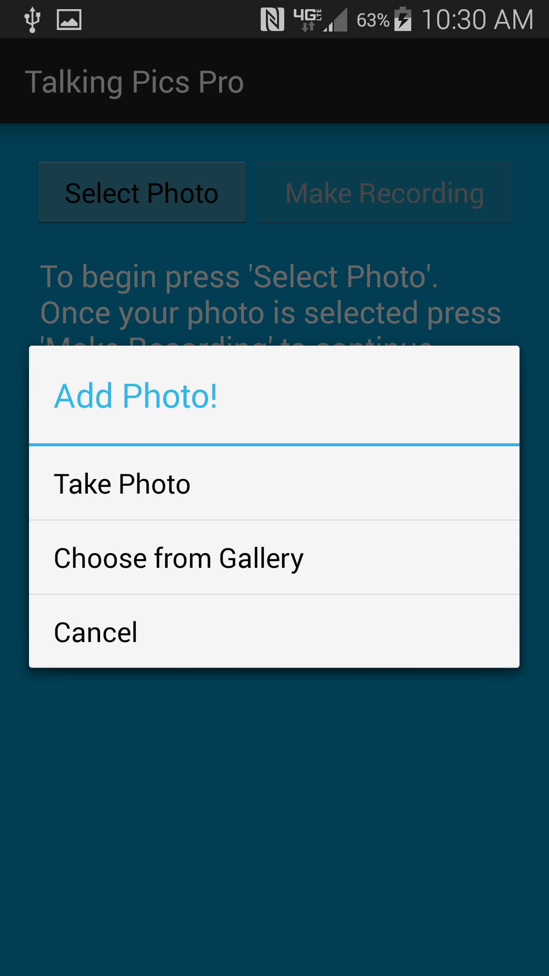 Talking Pics - Demo Add voice and sound to your photos making them come ...