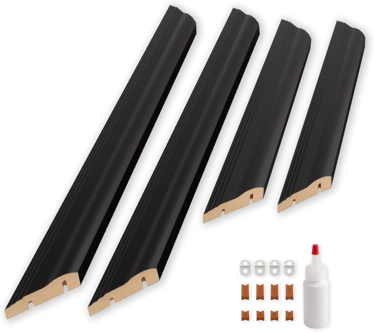 Amazon.com: Frame My Mirror Add A Frame - Black Custom Size Mirror ...