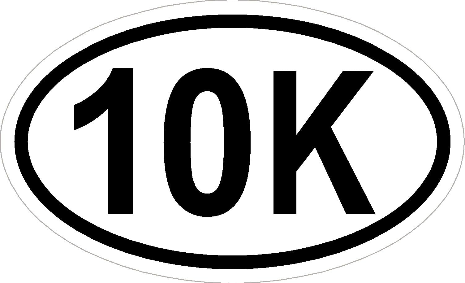 Amazon.com - Meister 10K Anti-UV Vinyl Oval Car Bumper Sticker ...