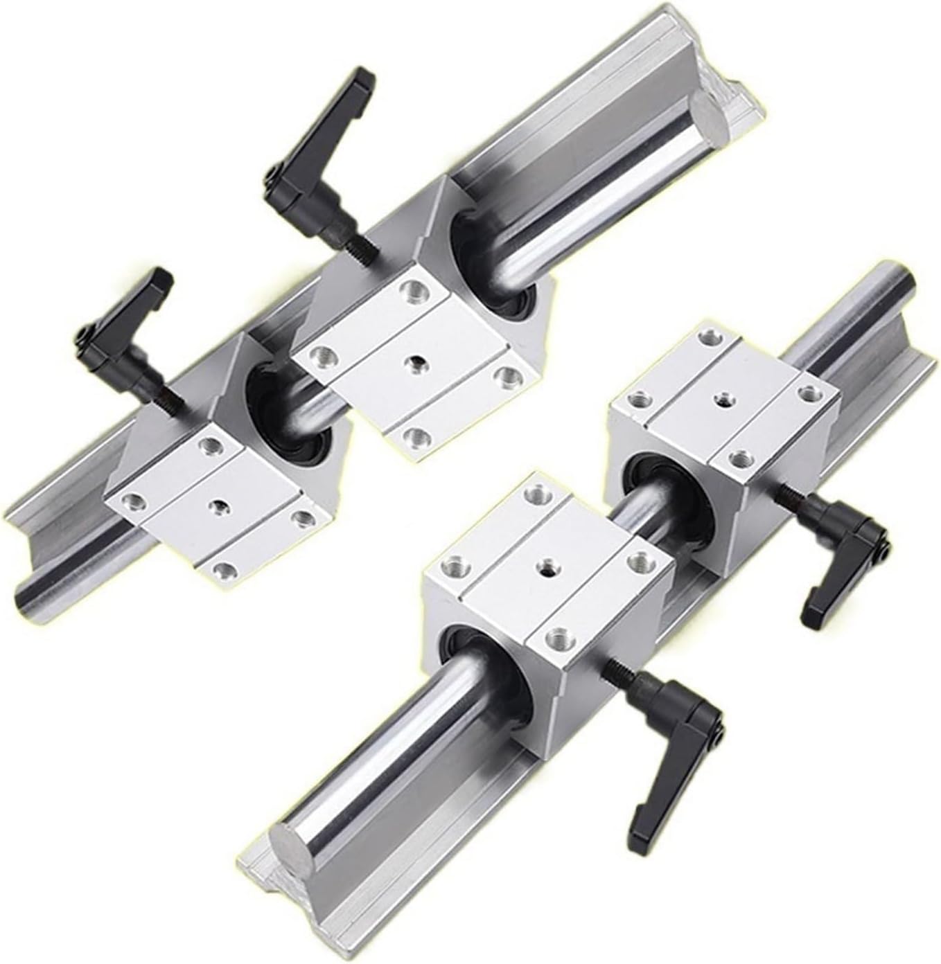 Amazon.co.jp: Motion Edge 2pcs SBR12 SBR16 SBR20 Linear Motion Guide ...