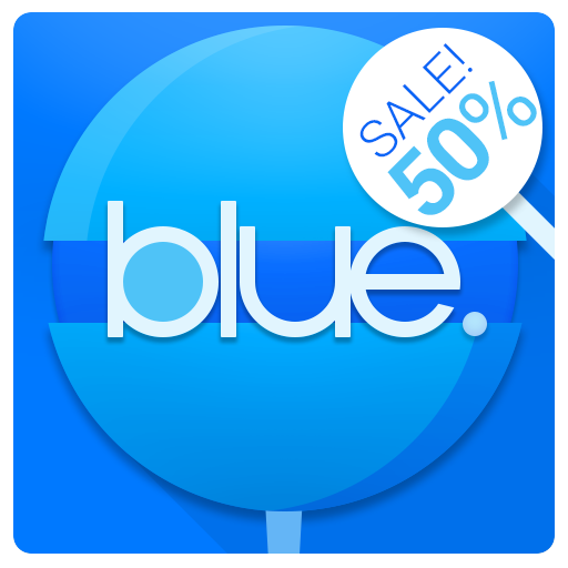 BLUE - Icon Pack - App on Amazon Appstore