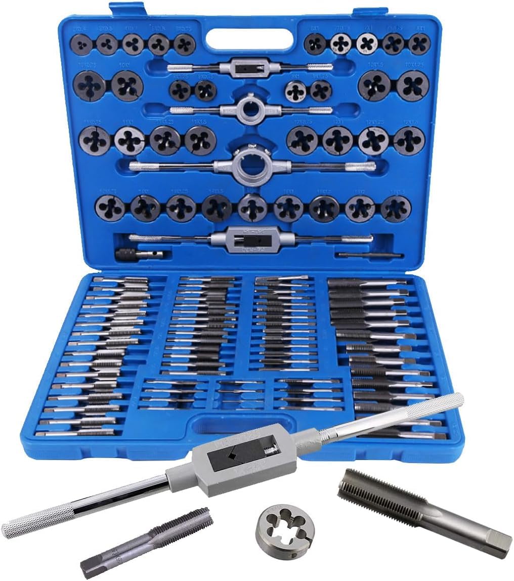 Amazon | タップダイスセット 110点セット プロタングステン鋼タップと