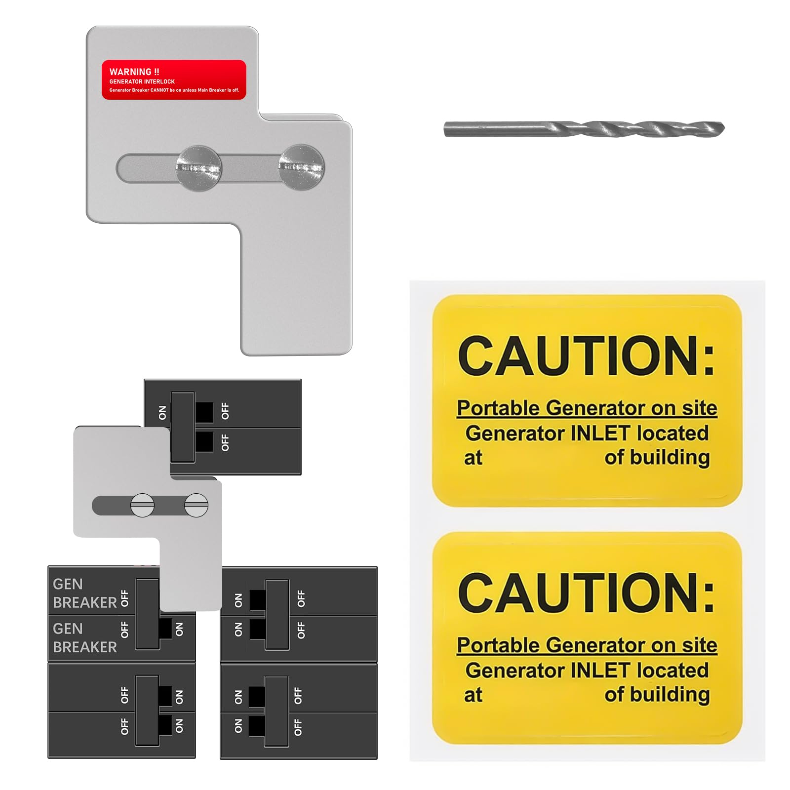 QYZZRS Generator Interlock Kit Compatible with for Siemens 100 Amp ...