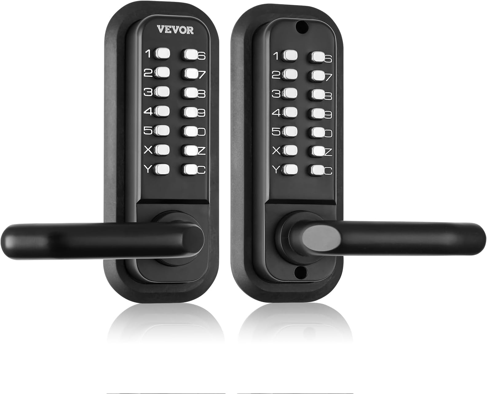 MUTEX Mechanical Door Lock MX230G - both Keyless Keypad or Mechanical ...