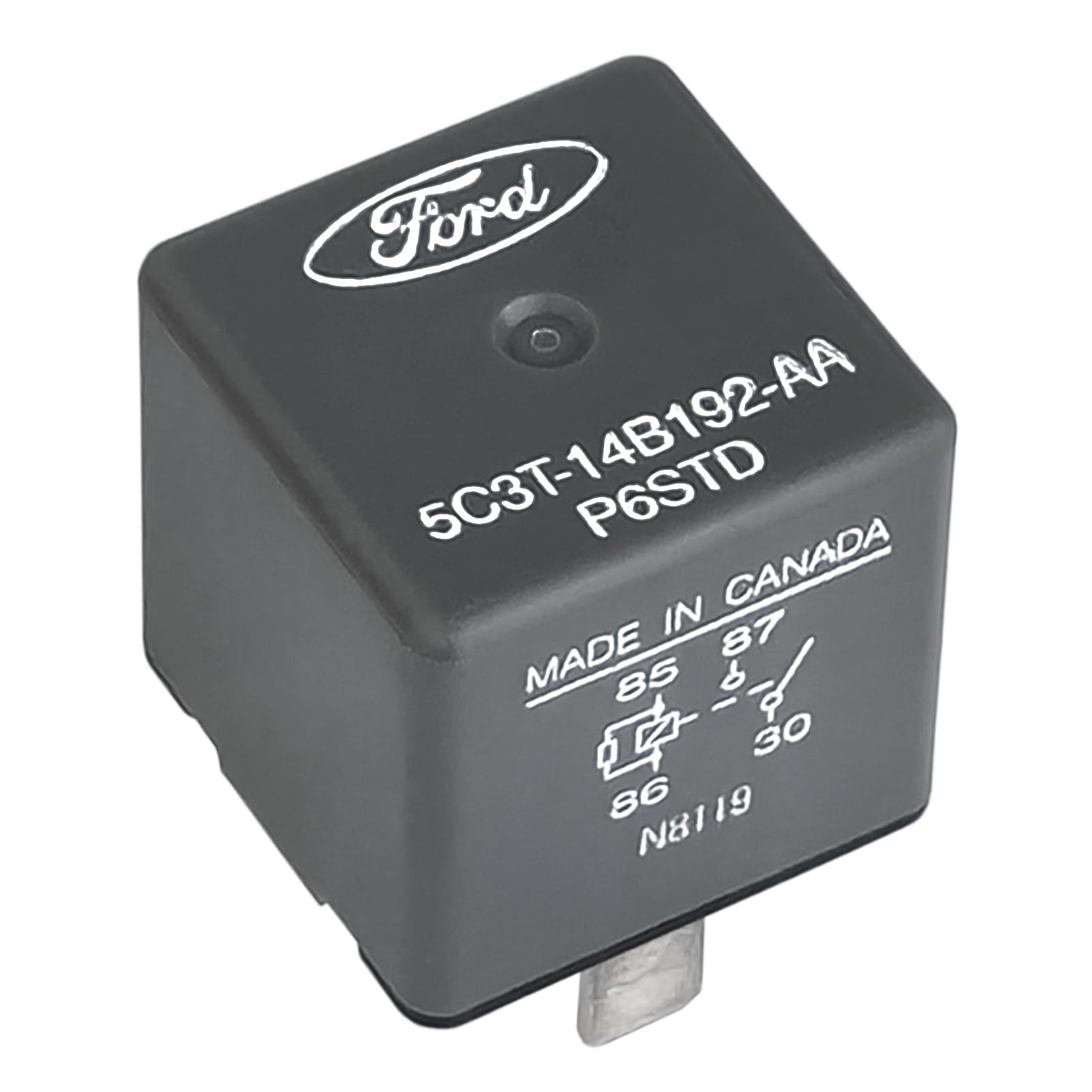 Amazon.com: 5C3T-14B192-AA 12V 40A Automotive Power Relay, Plug in SPNO ...