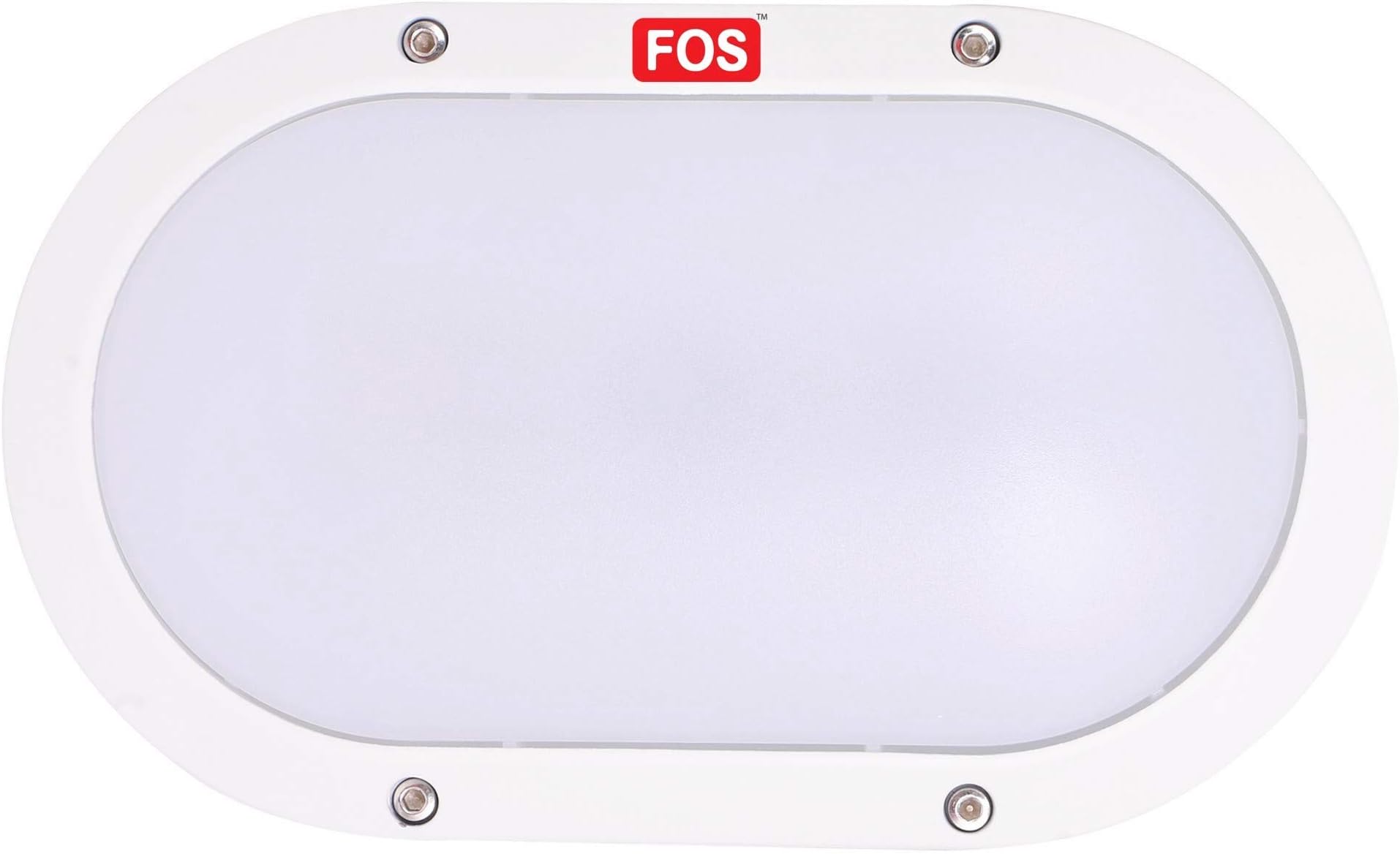 FOS LED Bulkhead Light 10-WATT - Warm White 2700k (IP65 Water-Proof ...