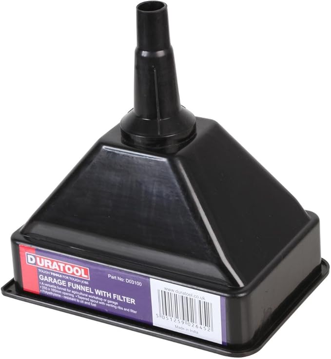 DURATOOL D03100 Heavy Duty Garage Funnel with Water Filter : Amazon.co ...