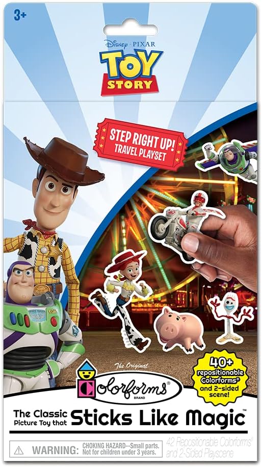 Amazon.com: Colorforms Toy Story Travel Play Set : Toys & Games