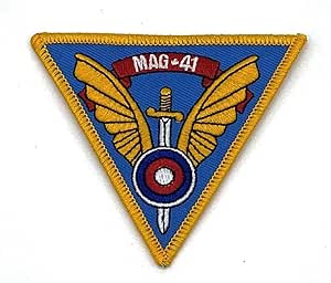 Amazon.com: Marine Air Group MAG-41 Patch, Sew On, 3.5" : Arts, Crafts ...