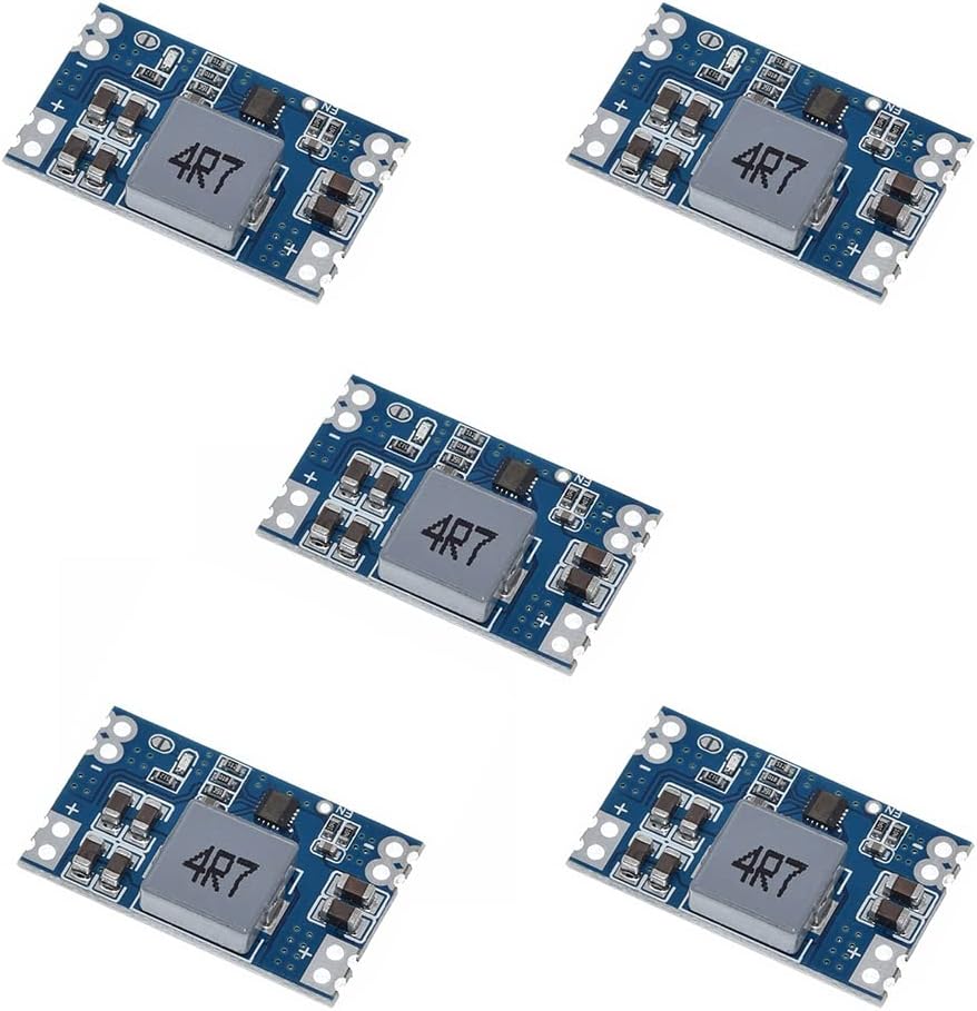 Amazon.com: 5pcs High Efficiency Output 5V 5A mini560 Step Down DC-DC ...
