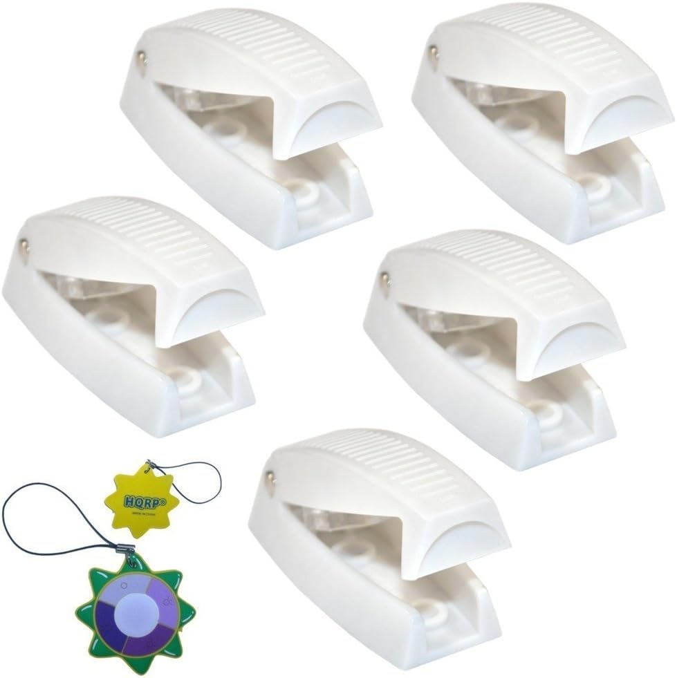 Amazon.com: HQRP 5-Pack Baggage Door Catches Storage Latch Hook Holders ...