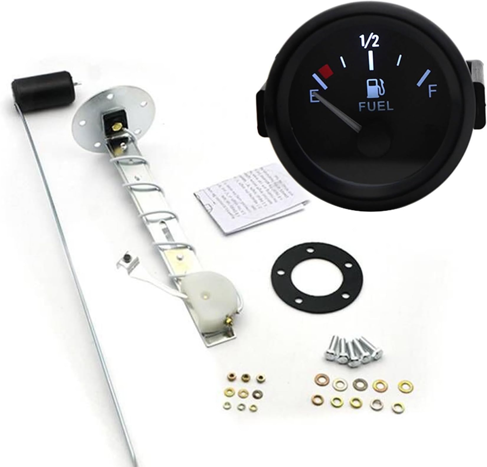 Amazon.com: LEVANLIGHT 2" 52mm Marine Fuel Gauge Boat Gauge Universal ...