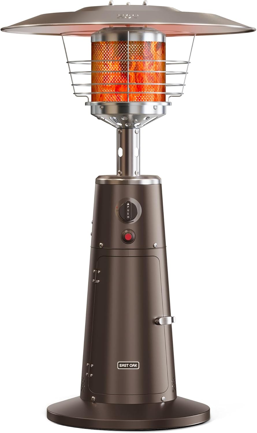Amazon.com : EAST OAK 11,000 BTU Patio Heater - Tabletop Outdoor Mini ...